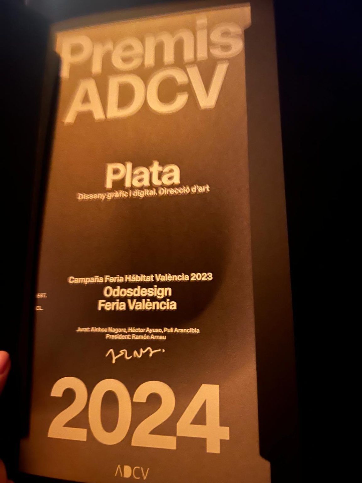 La imagen de campaña de Hábitat, galardonada en los VII Premios ADCV - Feria Hábitat Valencia