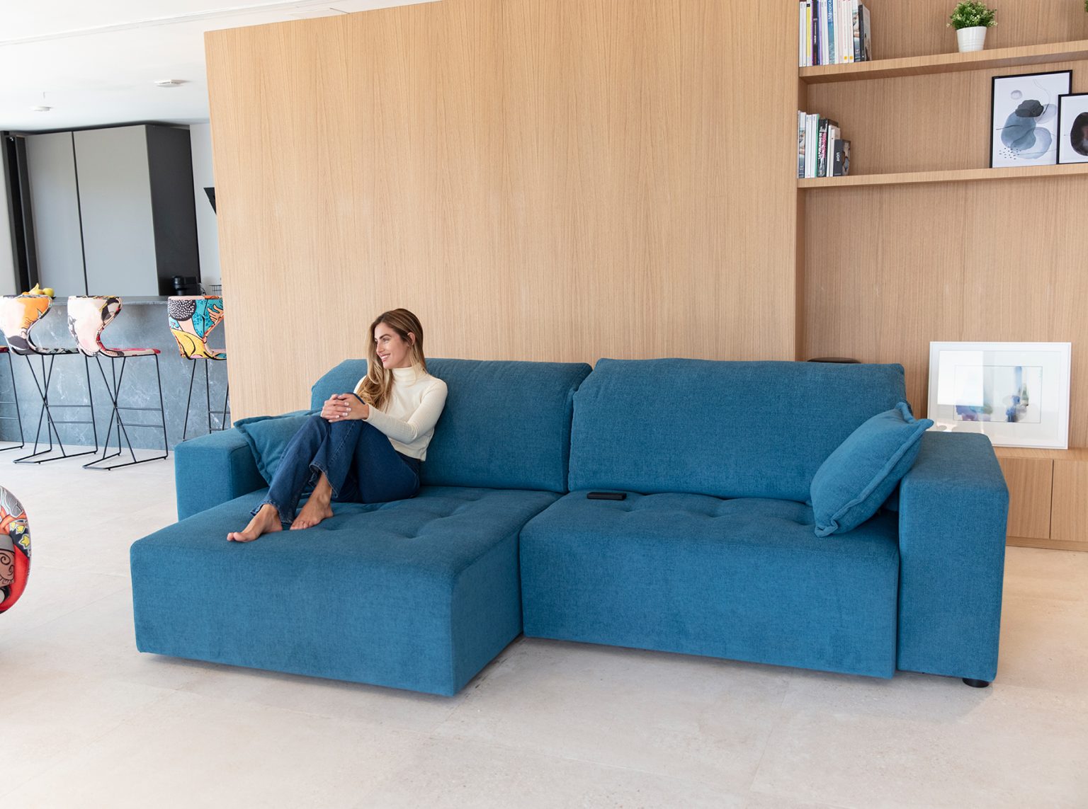 Nuevo sofá Paradís de Félix López Gil para Fama - Feria Hábitat Valencia