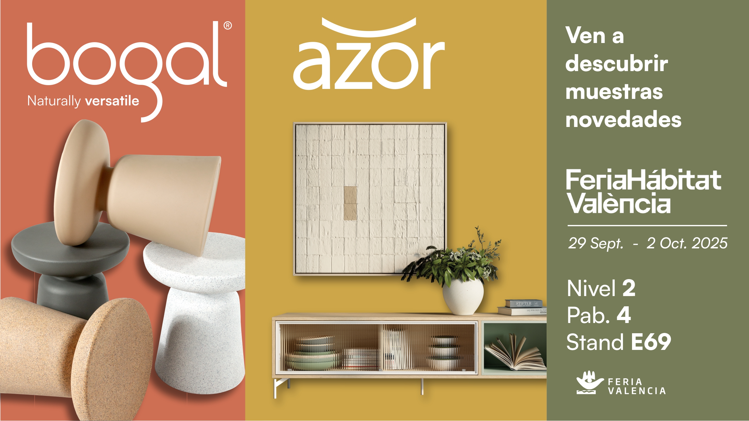 Azor y Bogal en Hábitat: vivir el hogar con los cinco sentidos - Feria ...